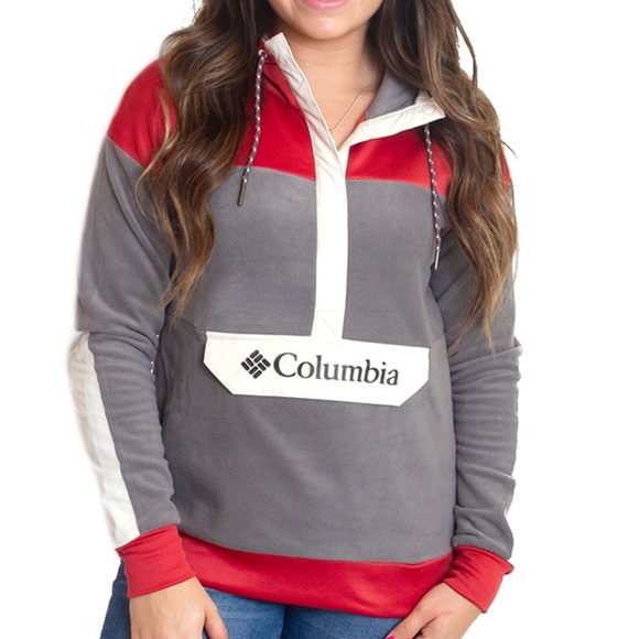 Columbia | Jackets & Coats | Nwt Columbia Colorblock Anorak Hooded ...